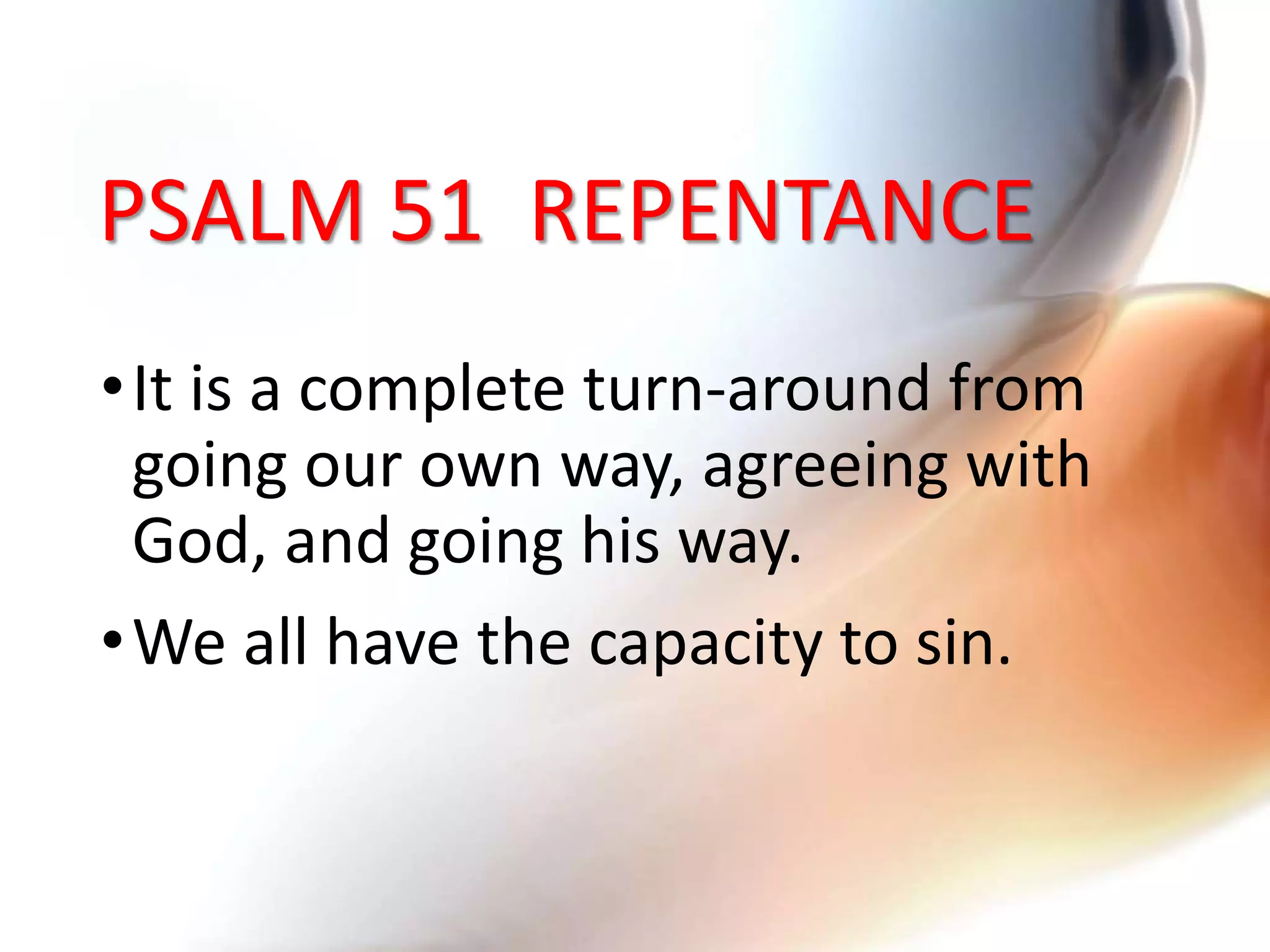 Psalm 51 | PPTX