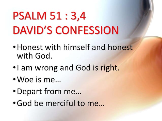 Psalm 51 | PPTX | Christianity | Religion & Spirituality