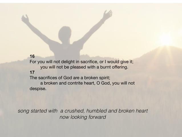Psalm 51 - a plea for mercy based on the nature and pleasures of God ...
