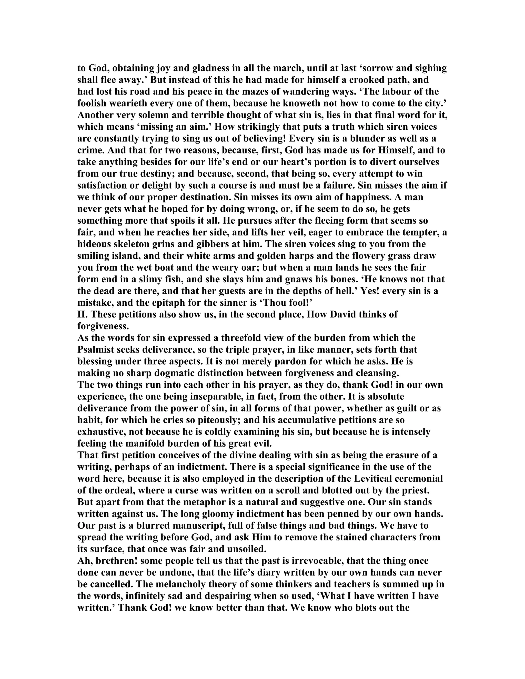 Psalm 51 commentary | PDF
