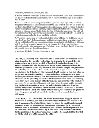 Psalm 56 commentary | PDF