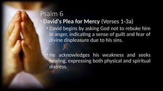 Psalm Five and Psalm Six: Prayers of King David | PPTX