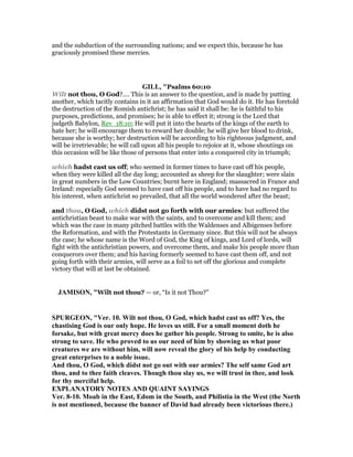 Psalm 60 commentary | PDF