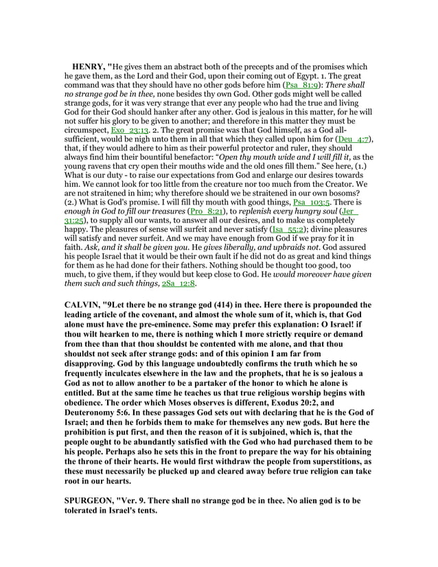 Psalm 81 Commentary PDF