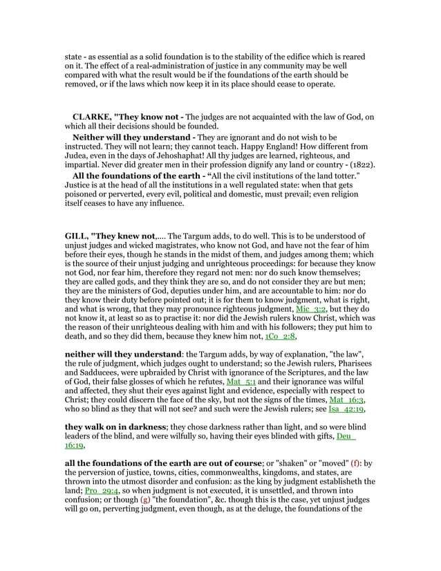 Psalm 82 commentary | PDF | Judaism | Religion & Spirituality
