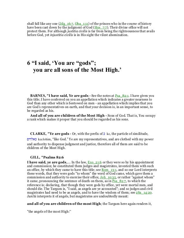 Psalm 82 Commentary psalm-82-commentary