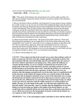 Psalm 84 commentary | PDF