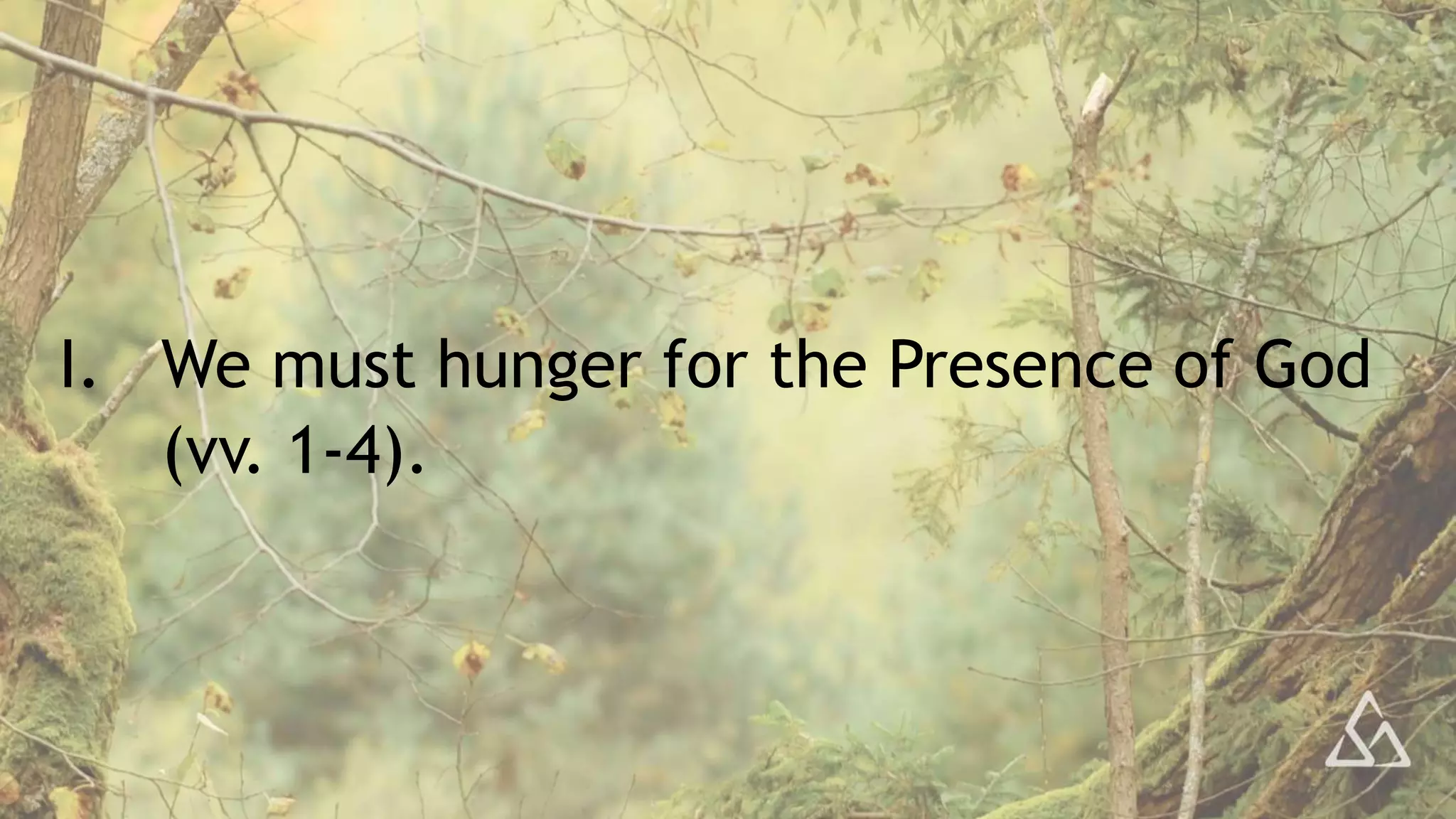 Psalm 84: Longing for the Presence of God | PPTX