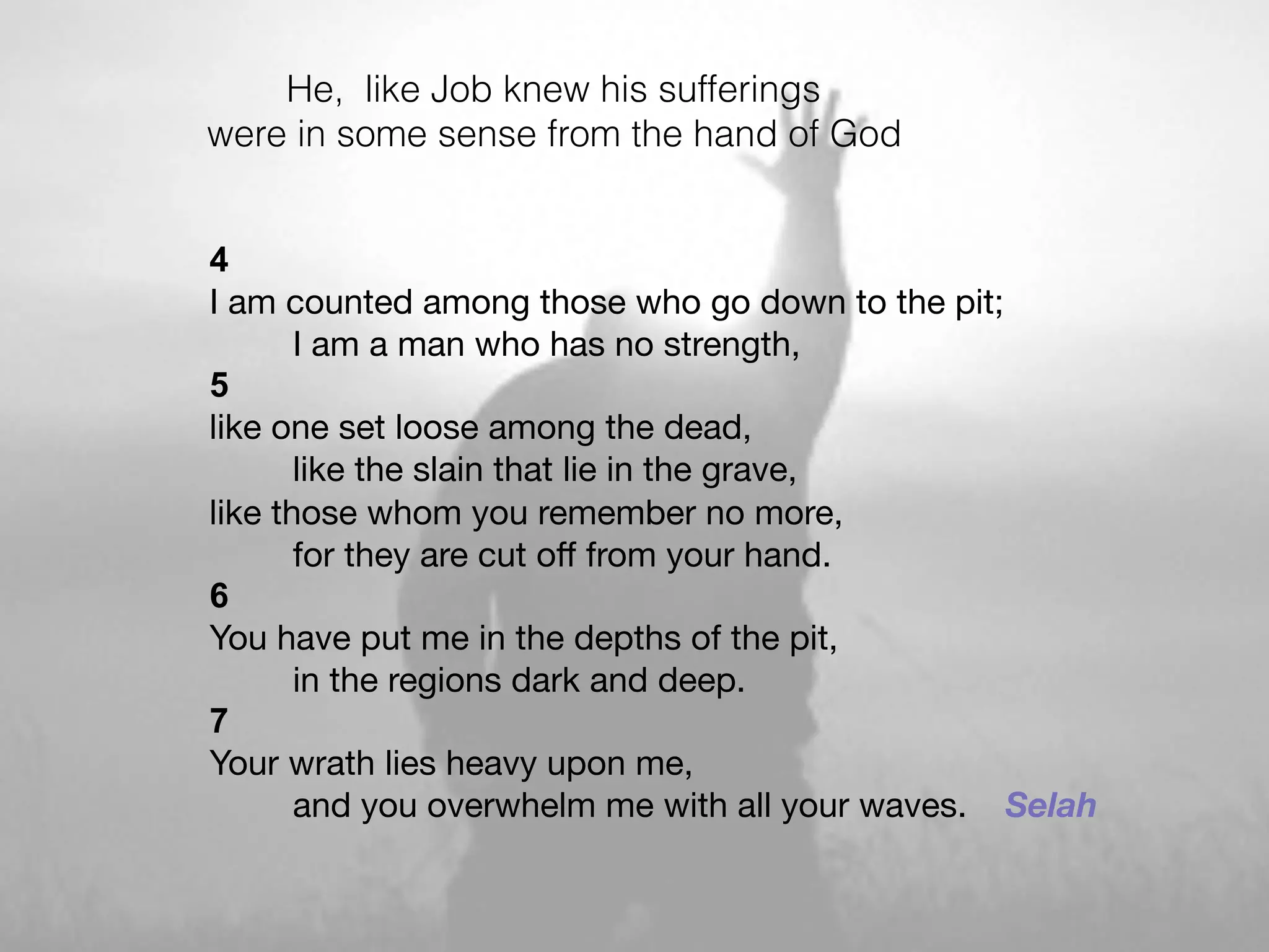Psalm 88 a soul alone and living out the darkest of laments | PDF