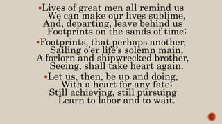 ANALYSIS OF THE POEM THE PSALM OF LIFE.pptx