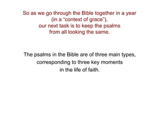 Psalms overview | PPTX