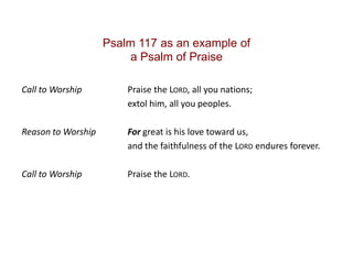 Psalms overview | PPTX