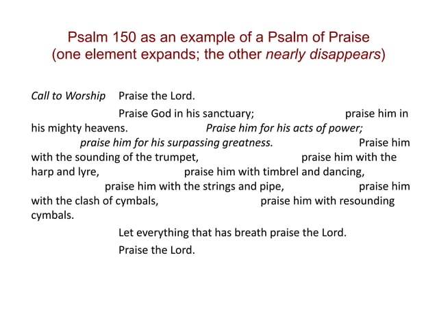 Psalms overview | PPT