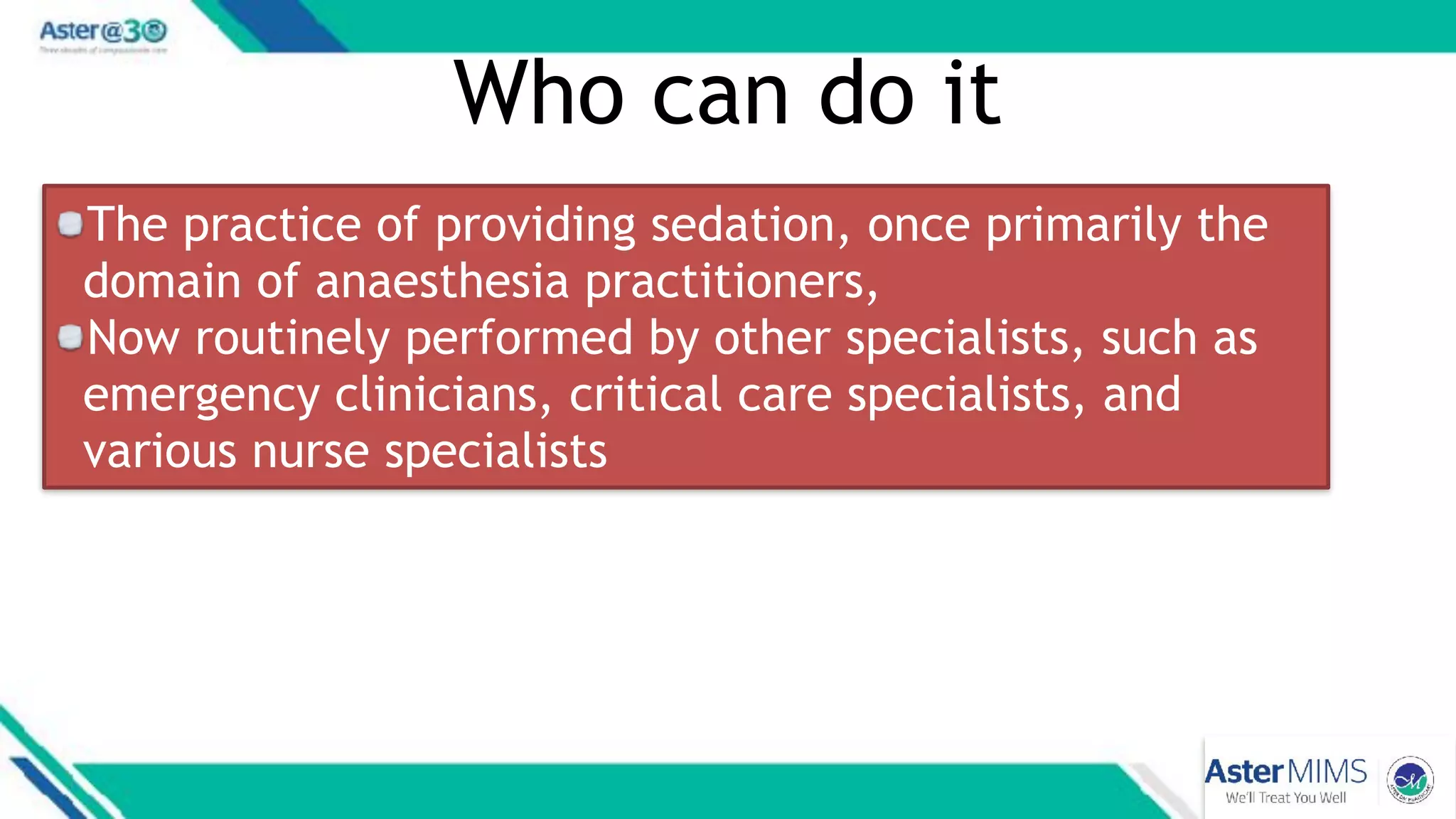 Procedural Sedation and Analgesia in emergency department | PDF