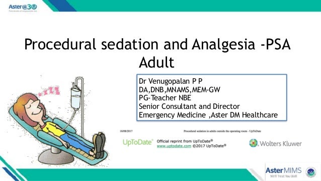 Procedural Sedation and Analgesia in emergency department