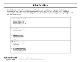Psa outline | PDF