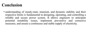Introduction and Physical Concept of Power System Stability, Its Types ...