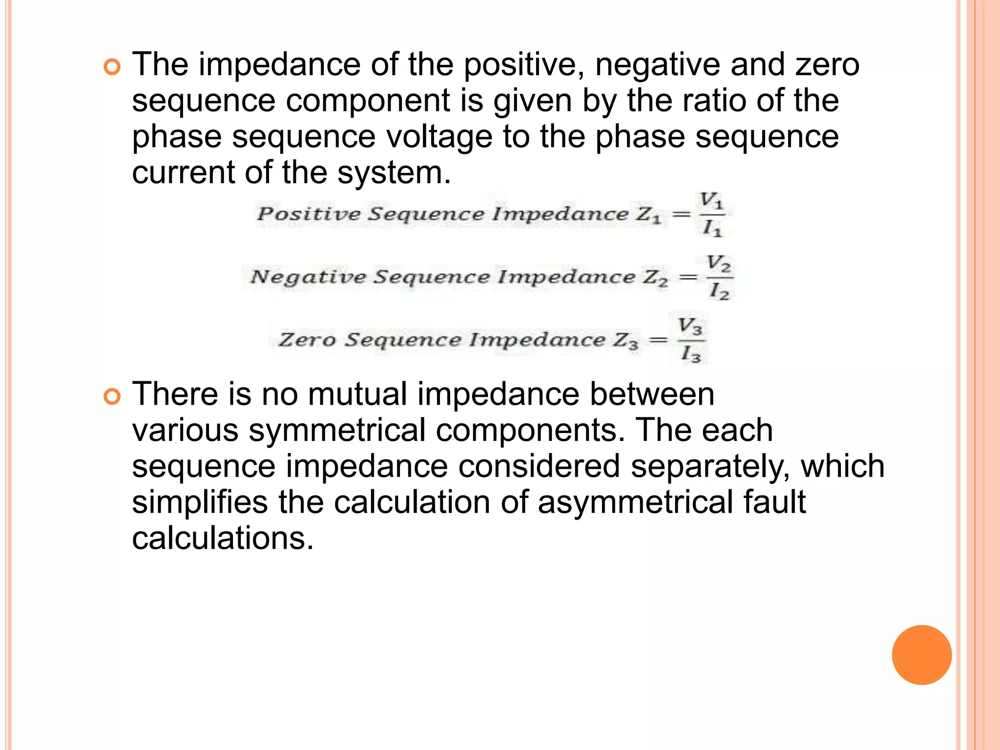 Sequence impedances of transformers | PPTX