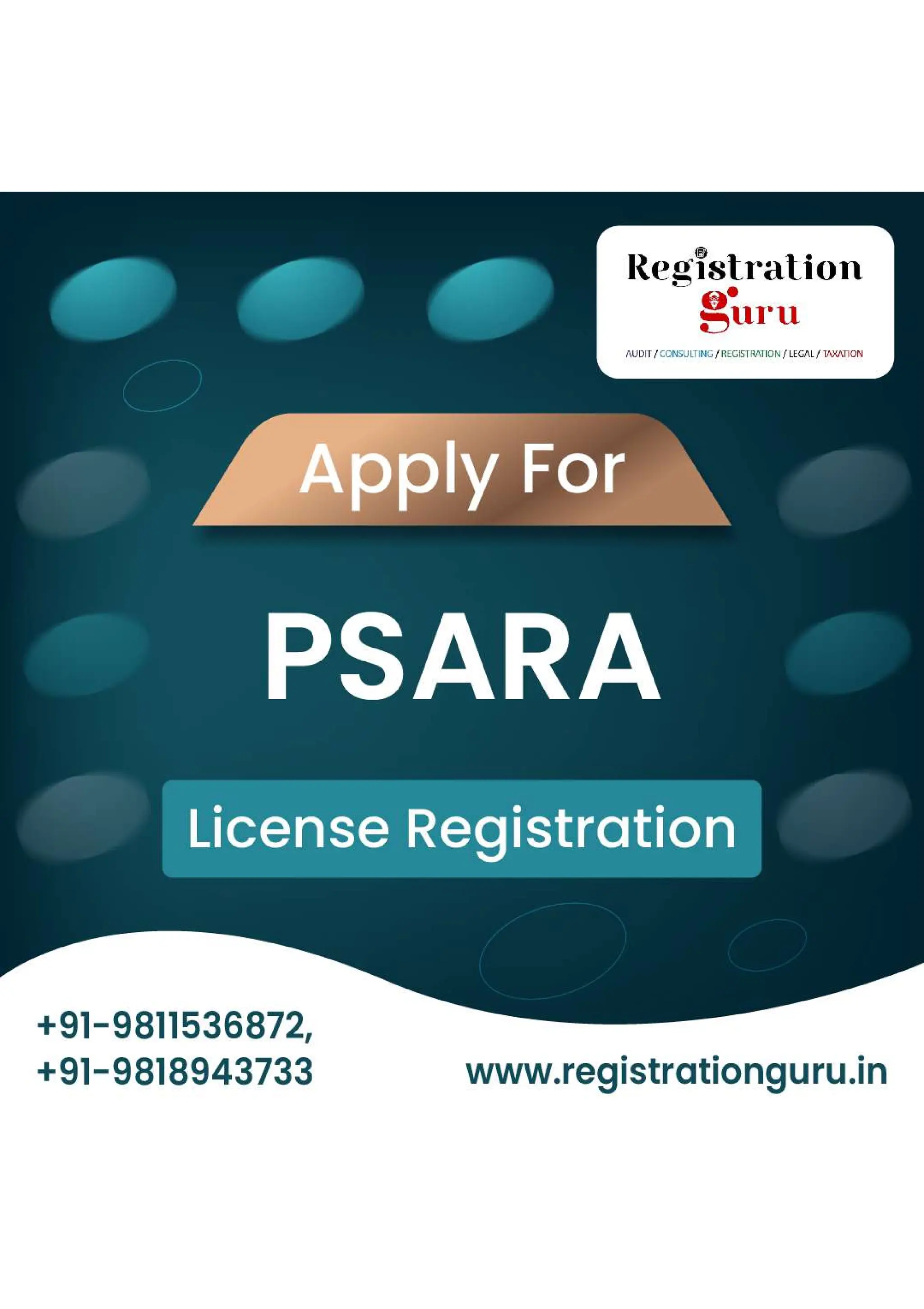 PSARA License Registration with registration guru | PDF