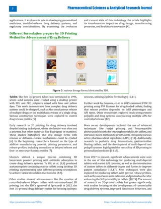 Technological Advancement in Pharmaceutical Field for Different ...