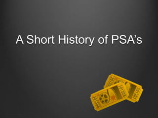 Public Service Announcements | PPTX