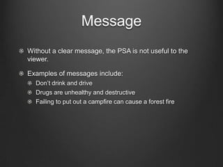 Public Service Announcement Examples For Smoking