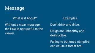 Public Service Announcements | PDF