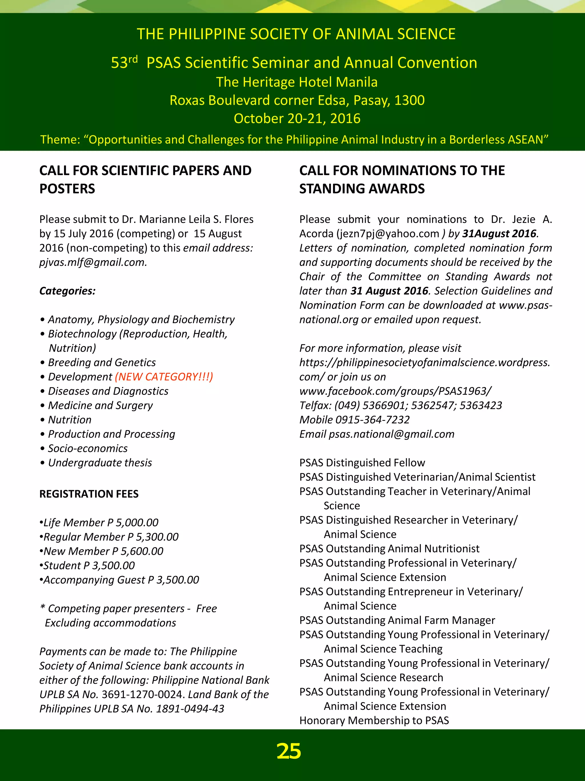 PSAS Dispatch June 2016 | PDF