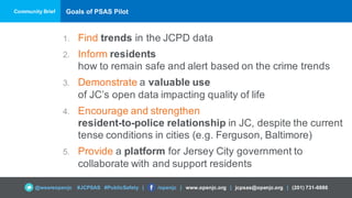 Jersey City Public Safety Alert System presentation to Bayview Park ...