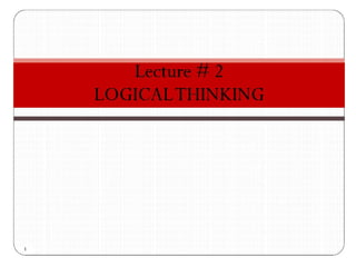 Logical thinking explanation for arguments premises and conclusions | PPTX | Programming ...