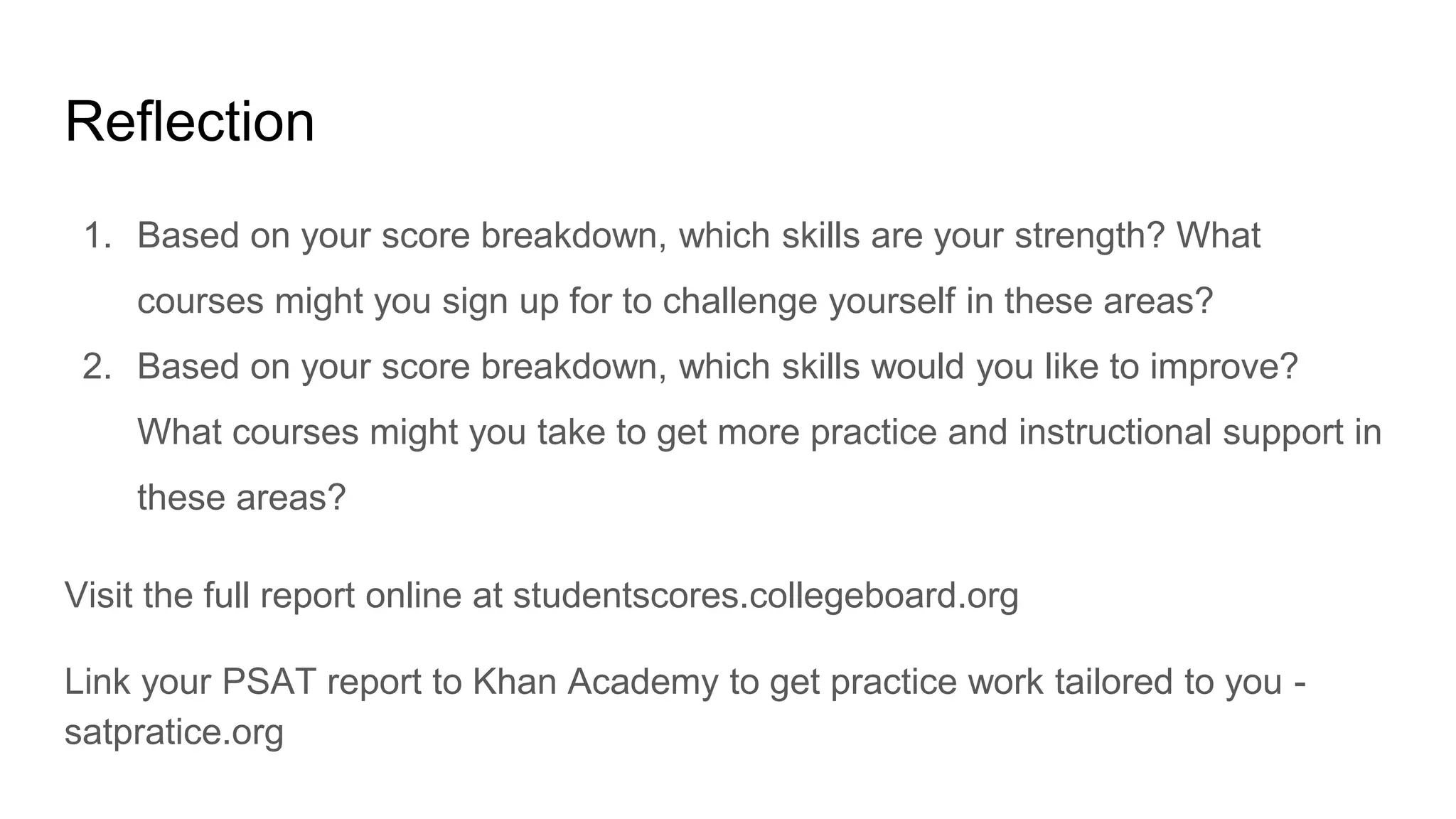 The PSAT: Breaking Down The Essential Facts | PPTX