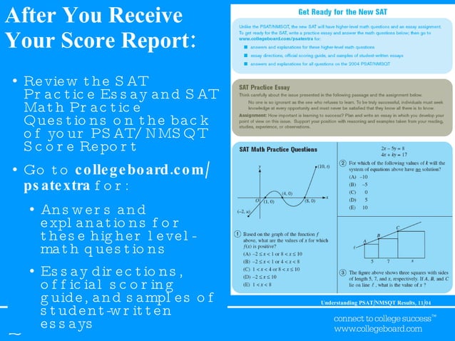 PSAT explained | PPT