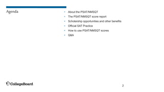 Understanding PSAT/NMSQT Scores | PPTX