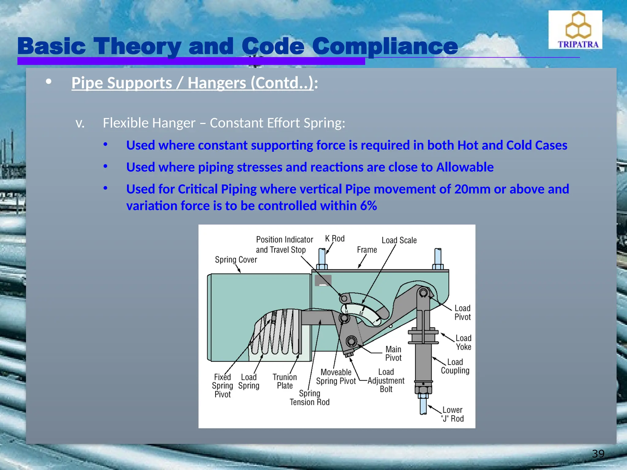 Pipe Stress Analysis Training - Basic version | PPTX