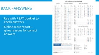 Psat results parent | PPT