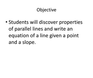 Psat review and more with slope | PPT