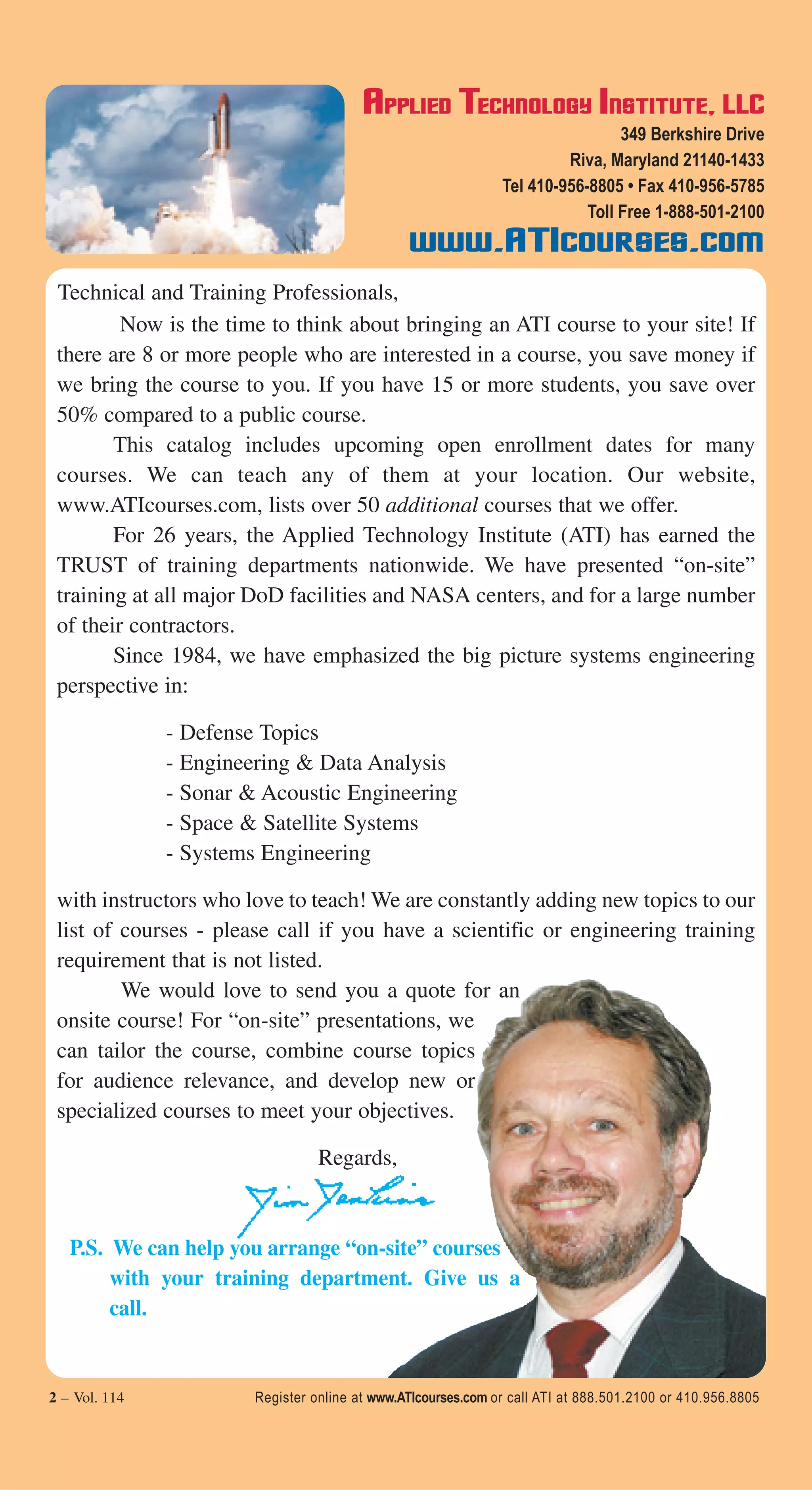 ATI_Space_Satellite_Radar_Defense_Sonar_Acoustics_Technical_Training_Courses_Catalog_Vol114.pdf