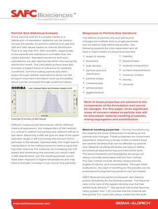 Introduction to Powder Size Analysis for Cell Culture Media | PDF
