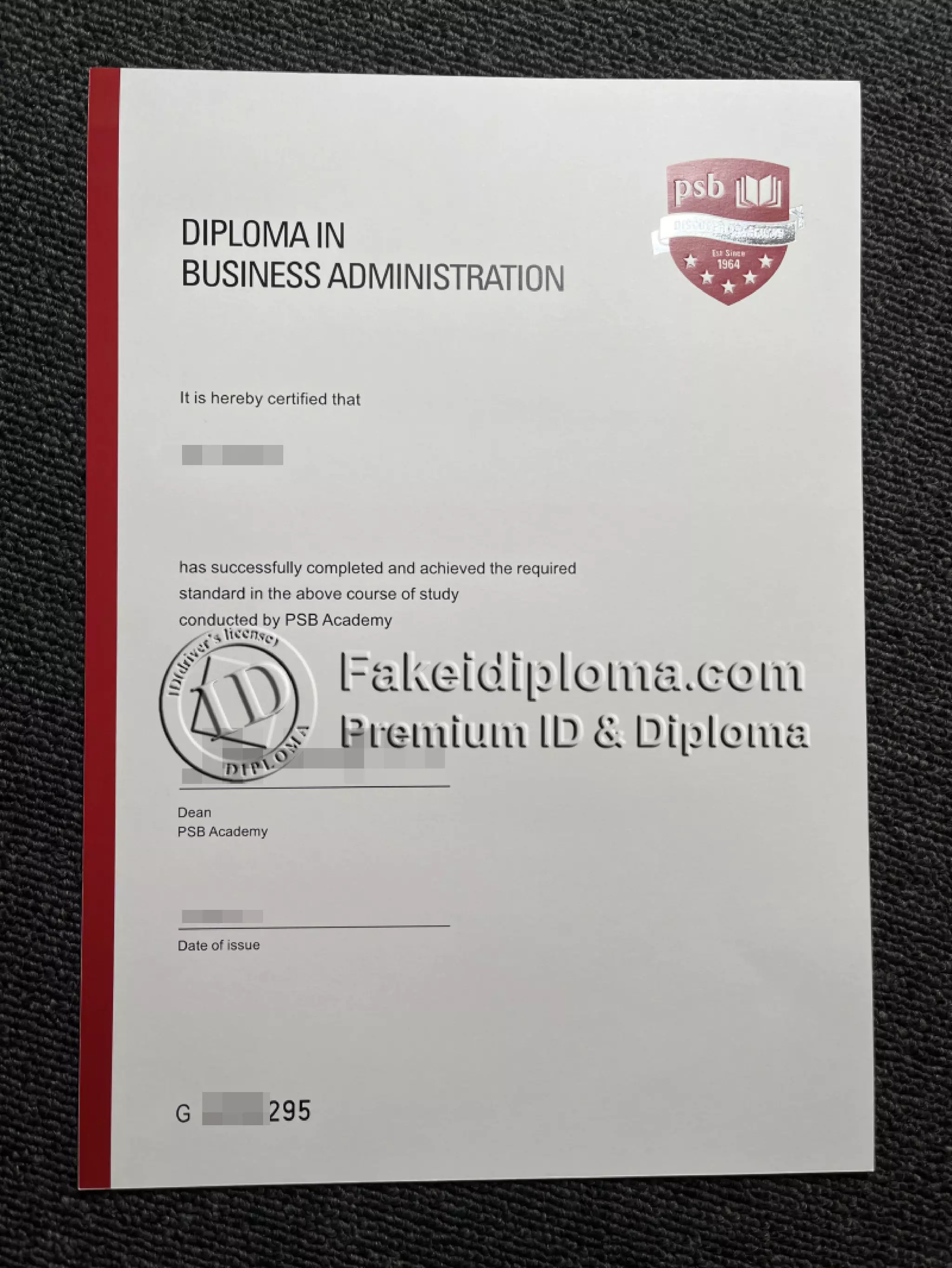 PSB Academy diploma | PDF