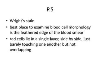 Peripheral Smear & Bone Marrow | PPTX