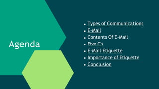 Email Etiquettes | PPT