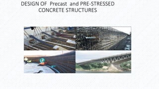 Pre-stressed concrete materials and behavior | PPTX
