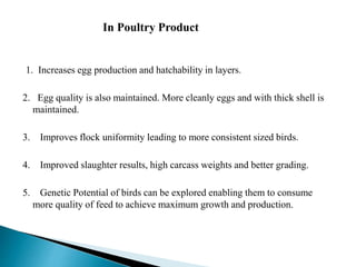 Enzymes ,Feed additives and Non additives in feed production | PPTX
