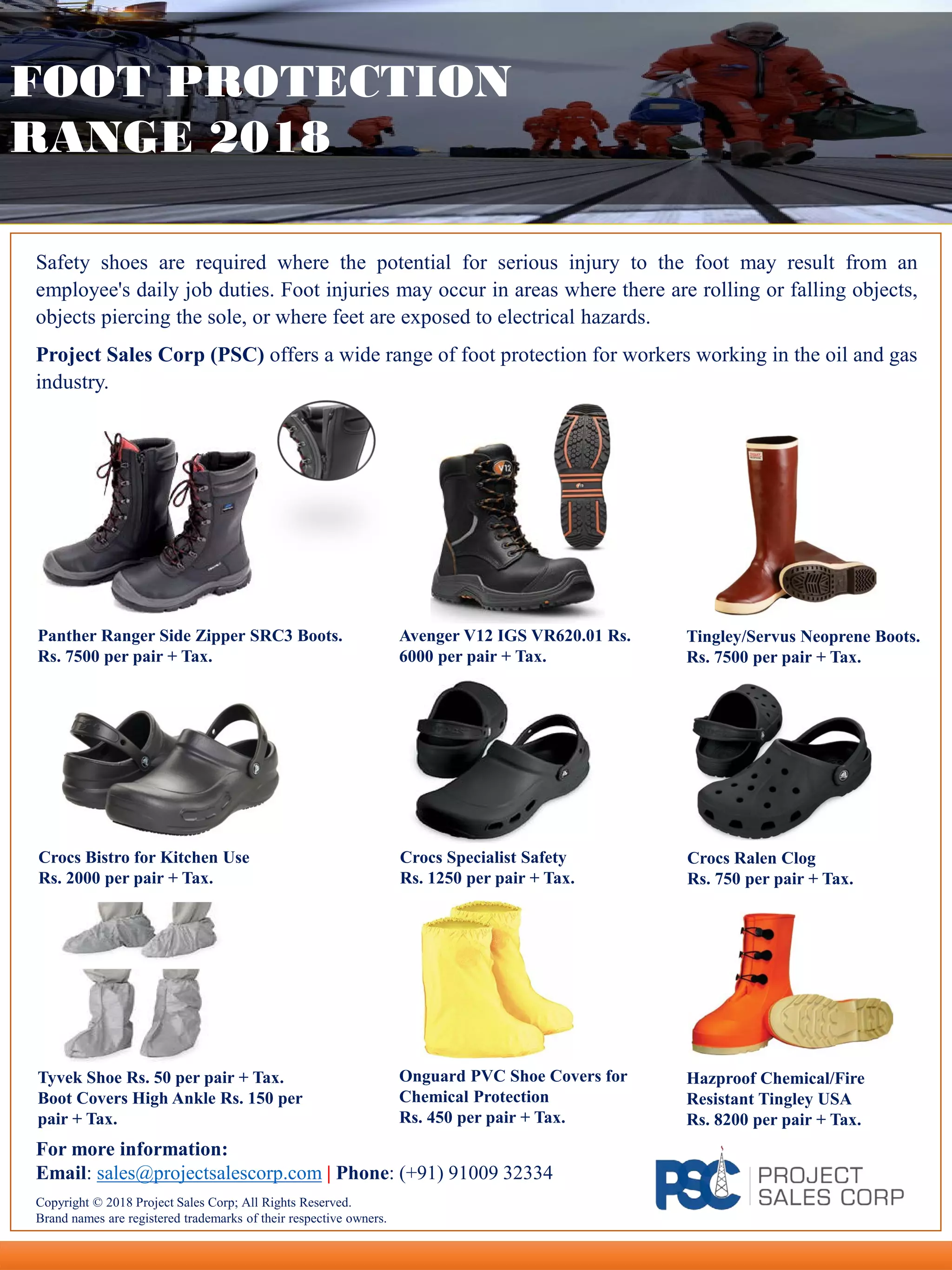 PSC Footwear 2018 | PDF