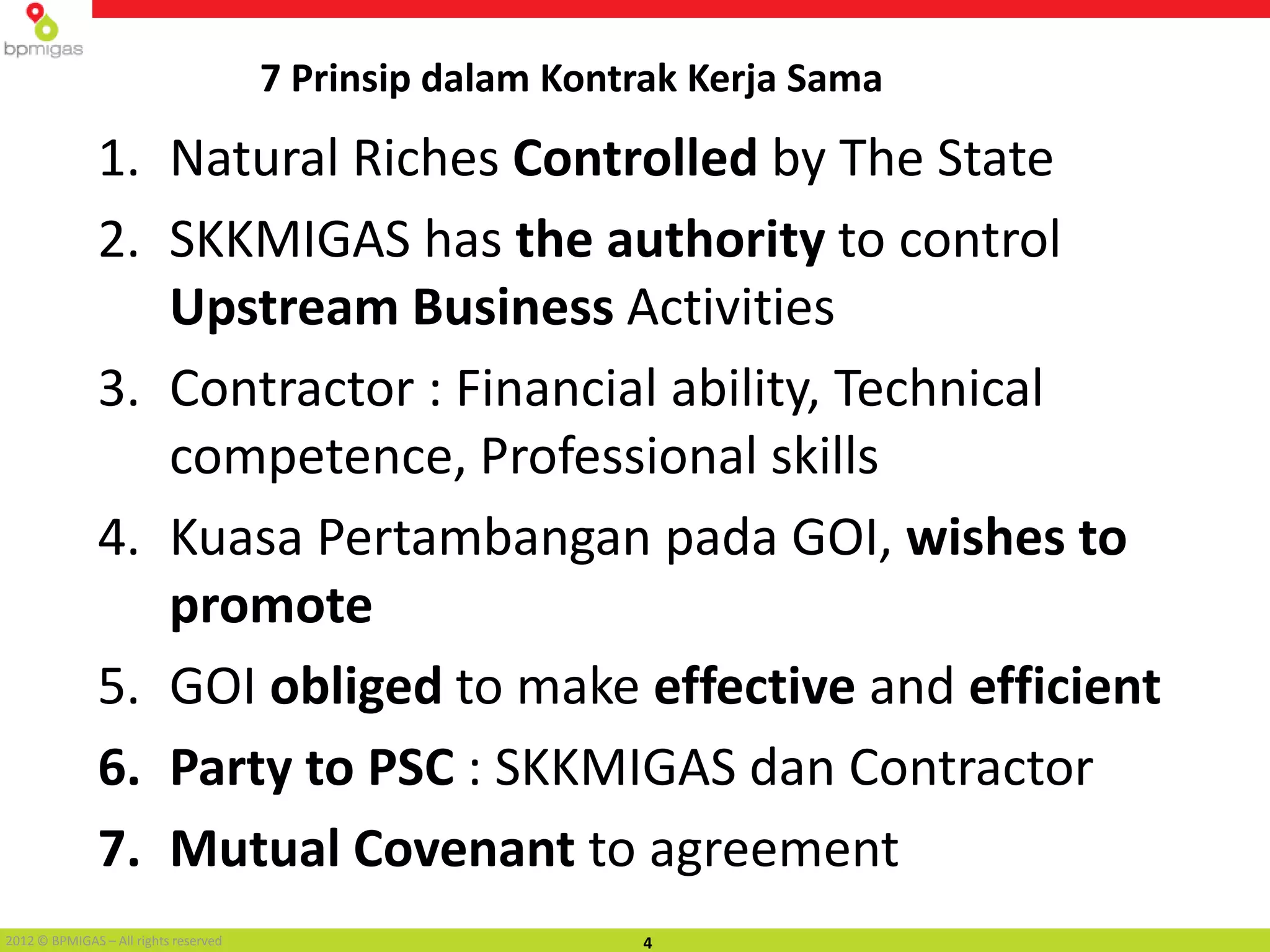 Psc gross split - cost recovery | PPT