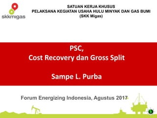 Psc gross split - cost recovery | PPTX