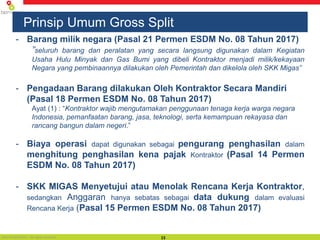 Psc gross split - cost recovery | PPTX