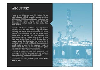 PSC Knit Impact Gloves Range 2018 | PPT