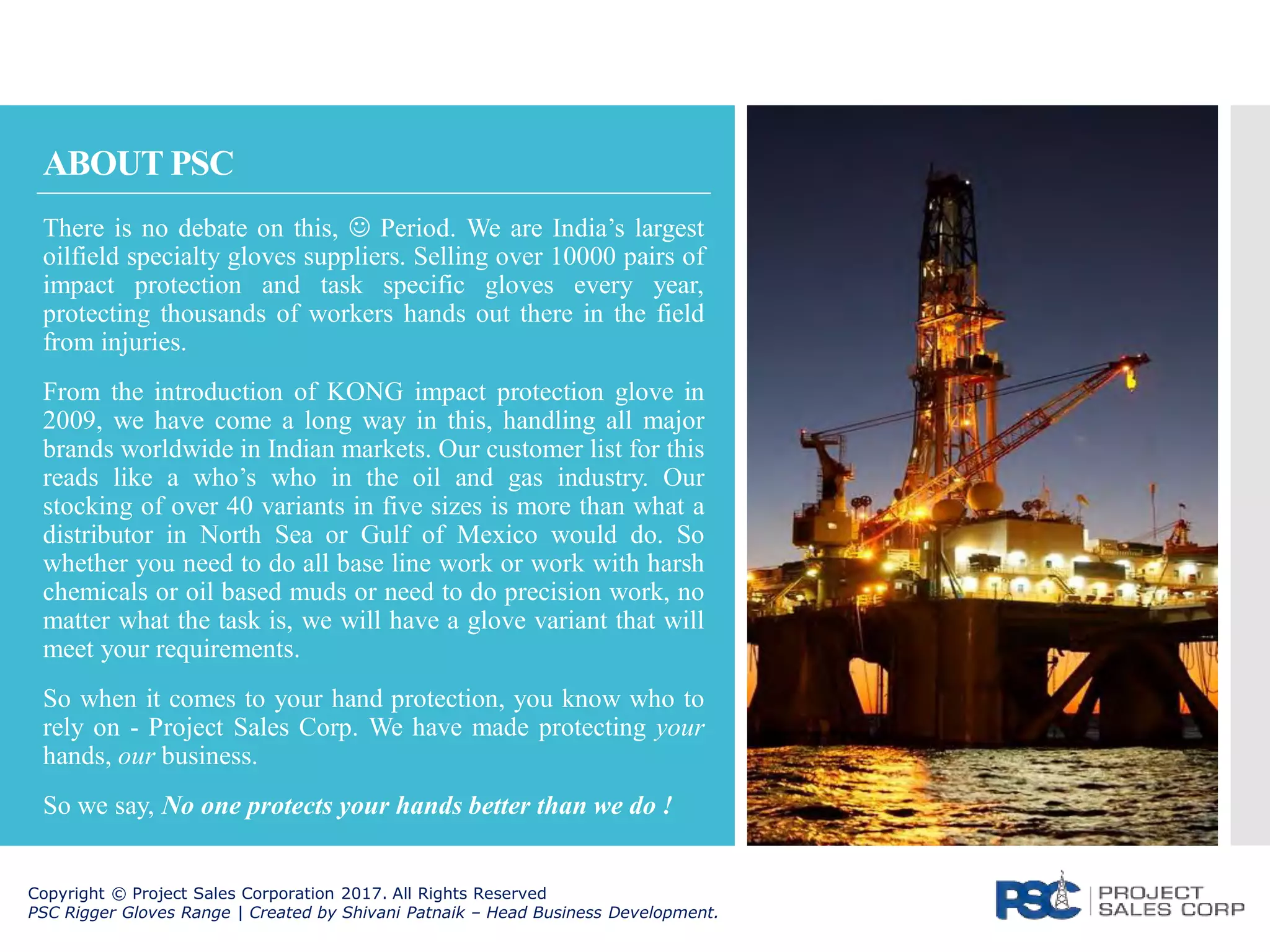 PSC Rigger Impact Gloves 2018 | PPT