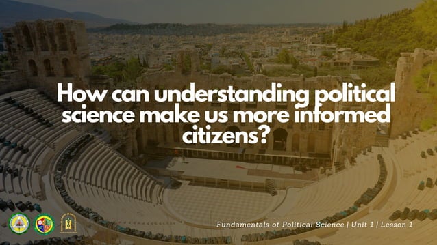 PSCC 101 Unit 1 Lesson 1 | Intro to PolSci | PPT